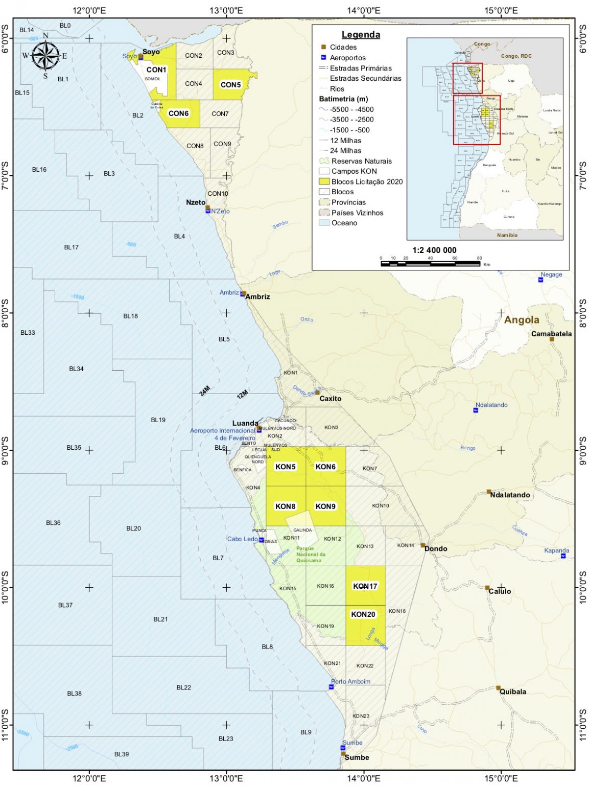 ANGOLA: ANPG Announces the 2020 Bidding Blocks Winners – oilnewsafrica